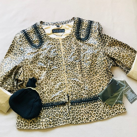 Pamela McCoy | Jackets & Coats | Pamela Mccoy Genuine Leather Jacket ...